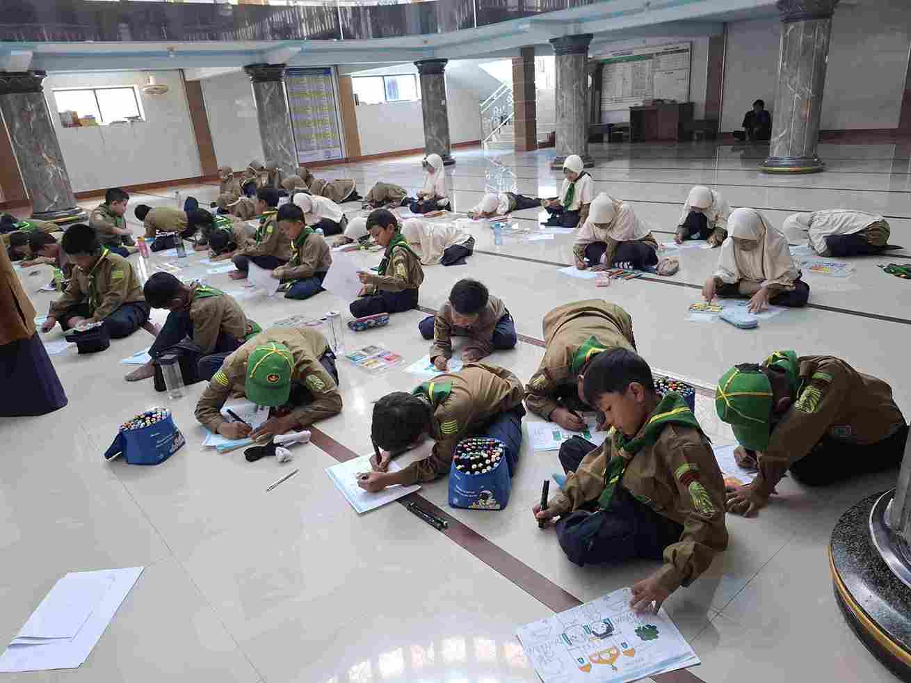 SD Musaka Gelar Lomba Mewarnai, Rangkaian Tarhib Ramadan Penuh Warna ...