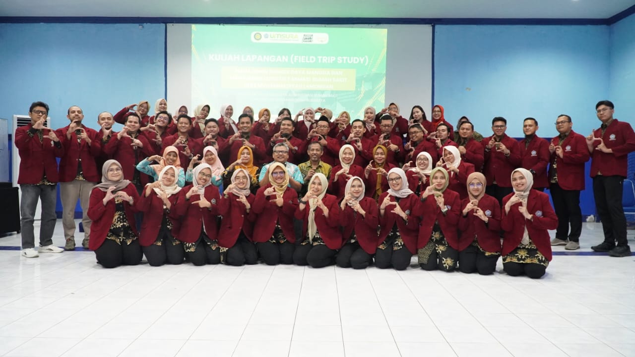Perdalam Tata Kelola RS, Mahasiswa MARS UMSurabaya Gelar Field Trip ...
