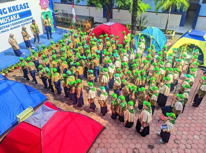Perkajum SD Musaka, Tanamkan Disiplin Murid Lewat Materi PBB ...